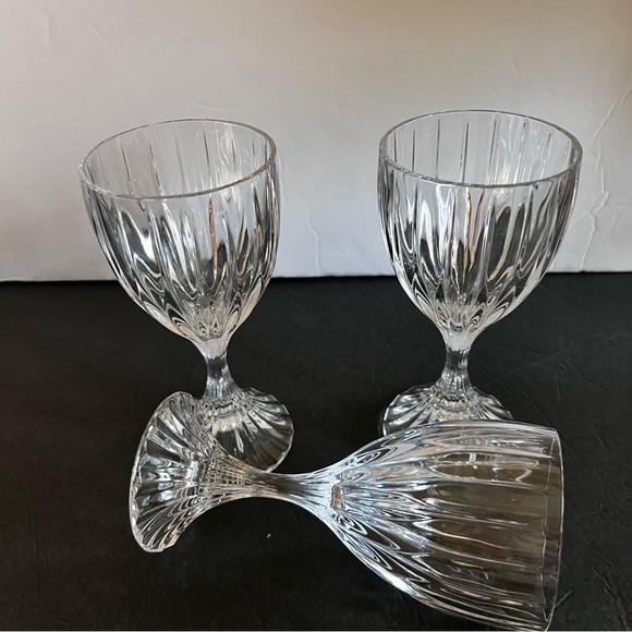 Mikasa | Dining | Mikasa Park Line Crystal Goblets 6 34 Set Of 3 | Poshmark